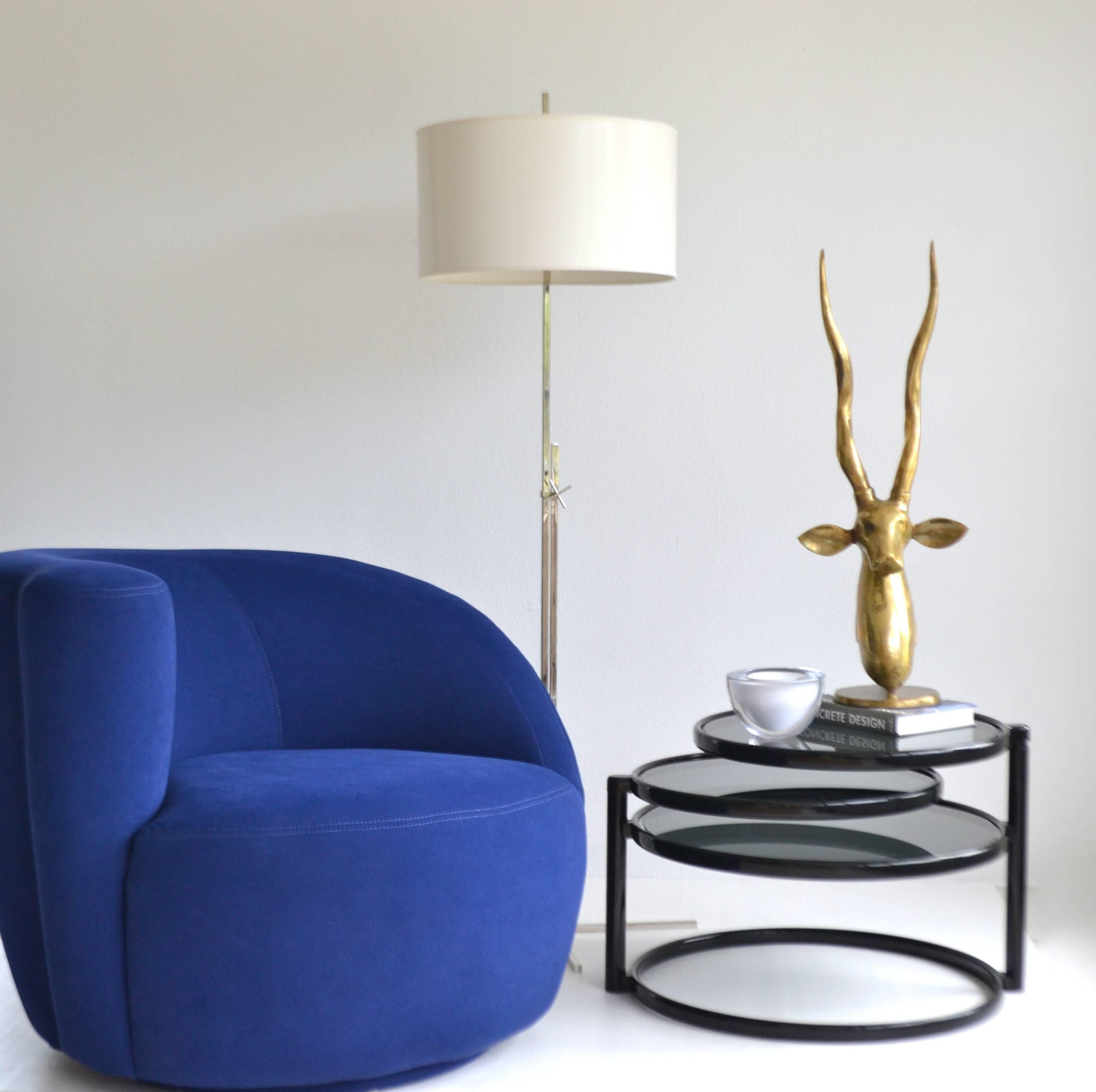 Post-Modern Three-Tier Articulating Side Table at 1stDibs ...