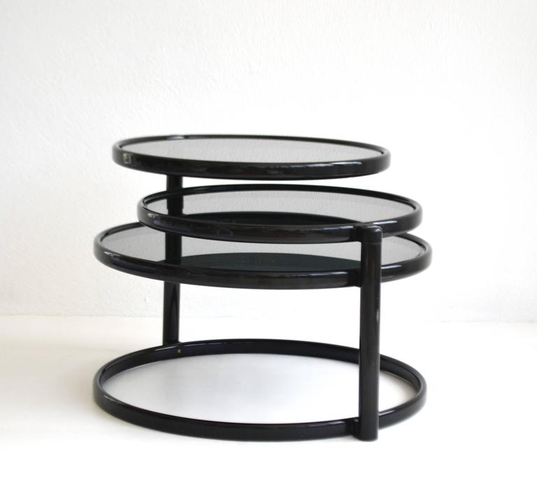 Post-Modern Three-Tier Articulating Side Table at 1stDibs ...