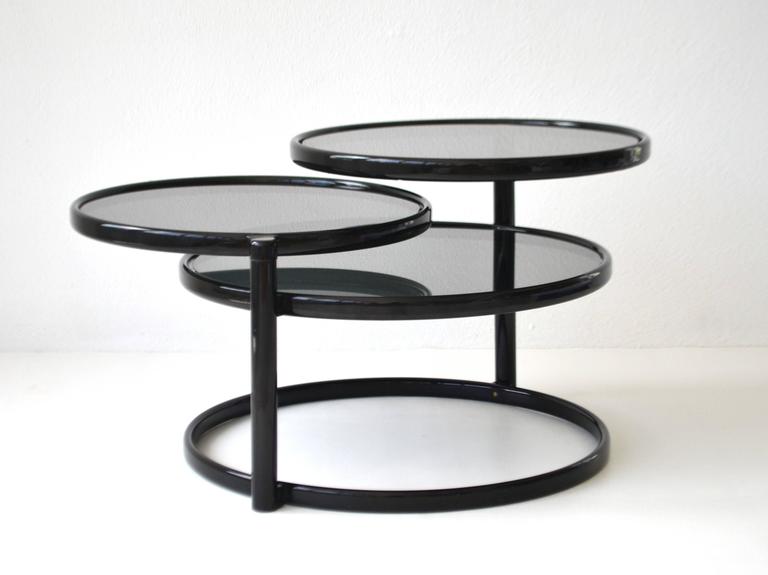 Post-Modern Three-Tier Articulating Side Table at 1stDibs ...