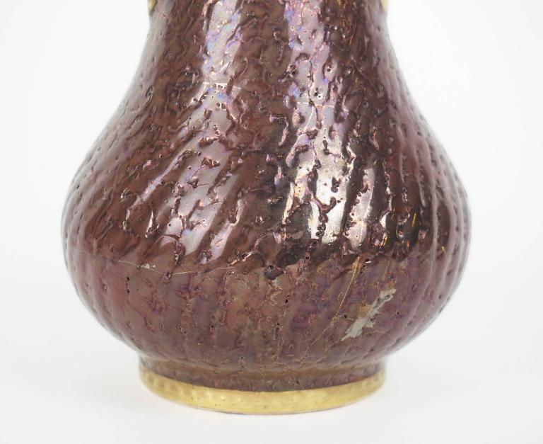 Two Vases by Vilmos Zsolnay For Sale at 1stDibs