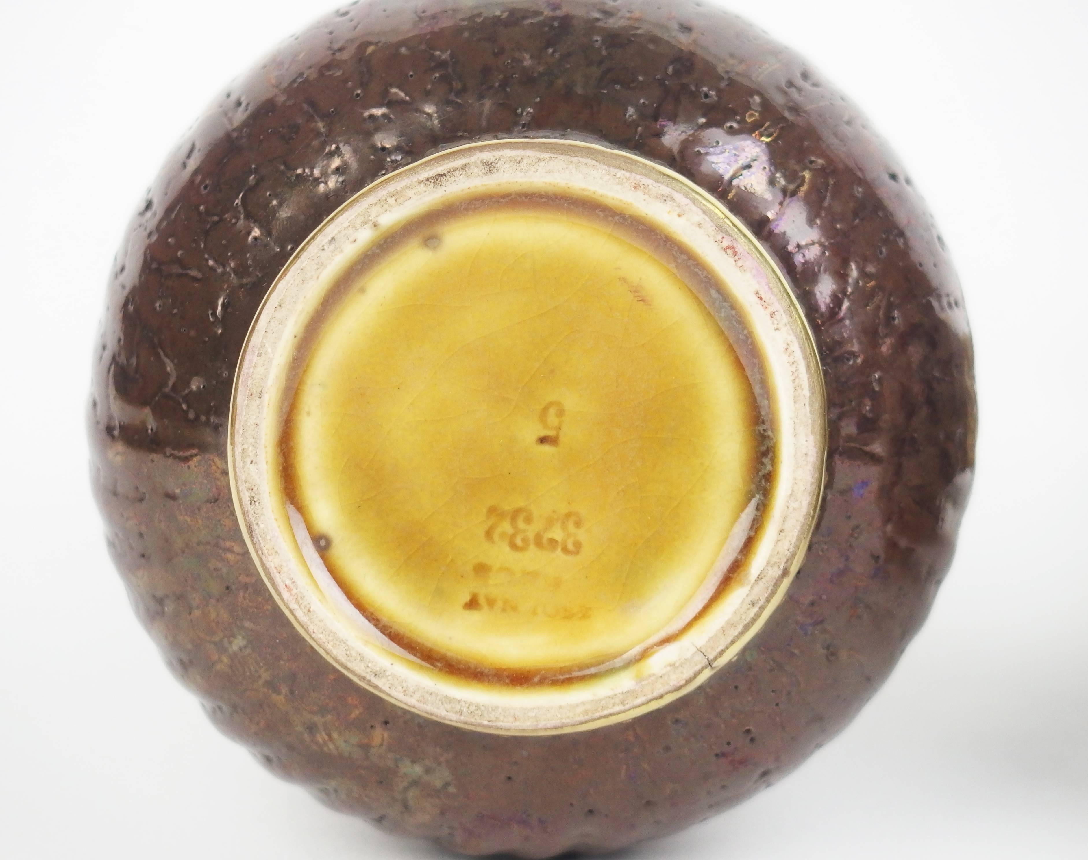 Two Vases by Vilmos Zsolnay For Sale at 1stDibs