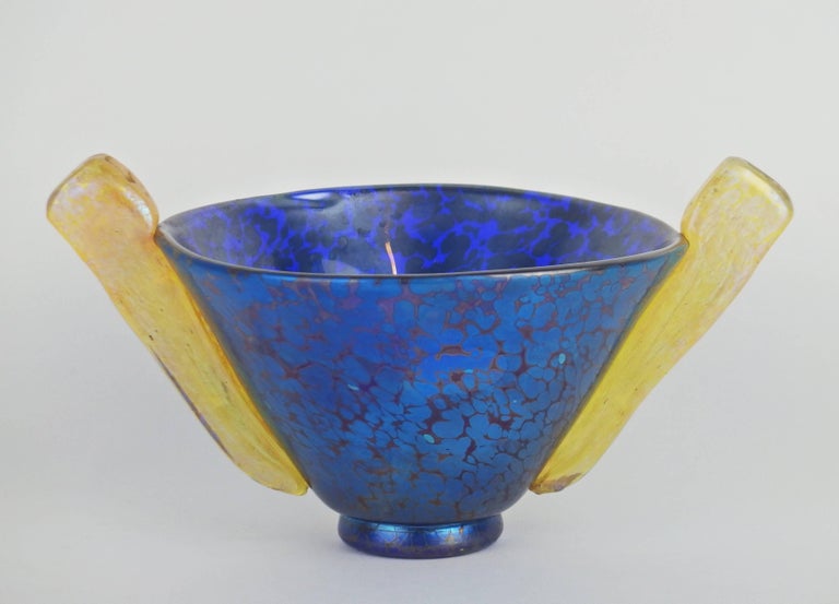 Iridescent Glass Vase Edited by Loetz and Designed by Marie Kirchner at ...