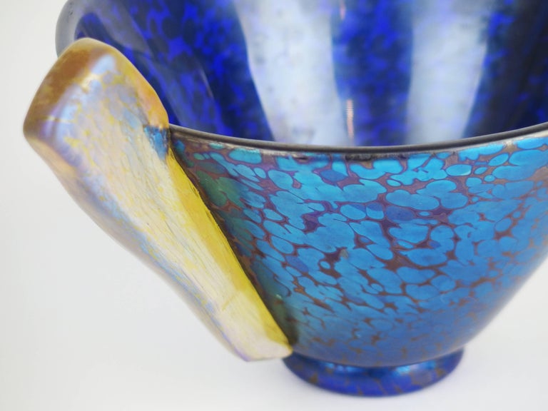 Iridescent Glass Vase Edited by Loetz and Designed by Marie Kirchner at ...