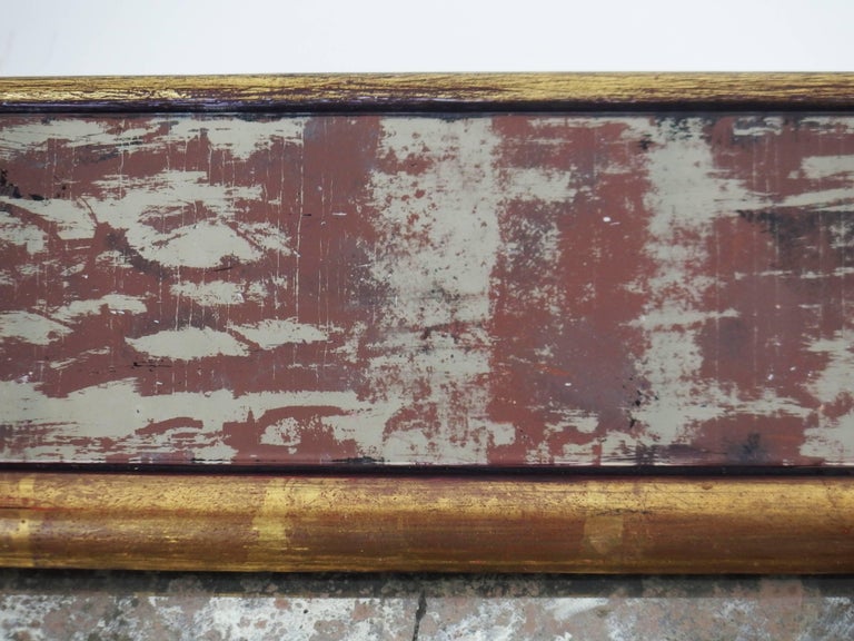 Verre Églomisé Panel Attributed to Max Ingrand For Sale at 1stDibs