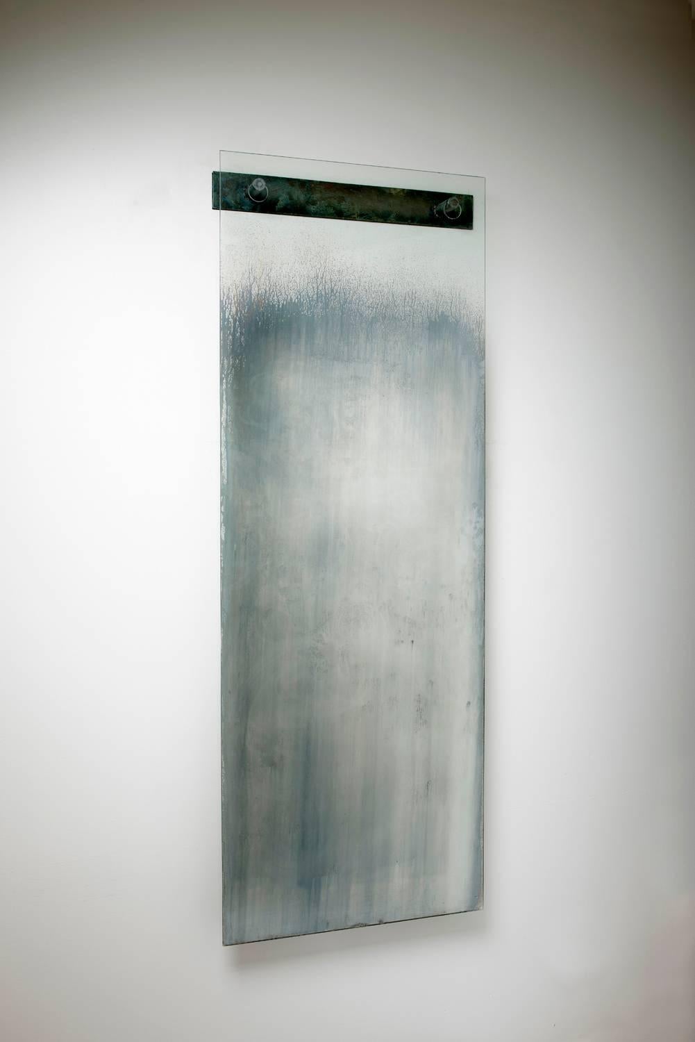 Contemporary Mirror for Cy Twombly II in Silvered Glass with Bronze ...