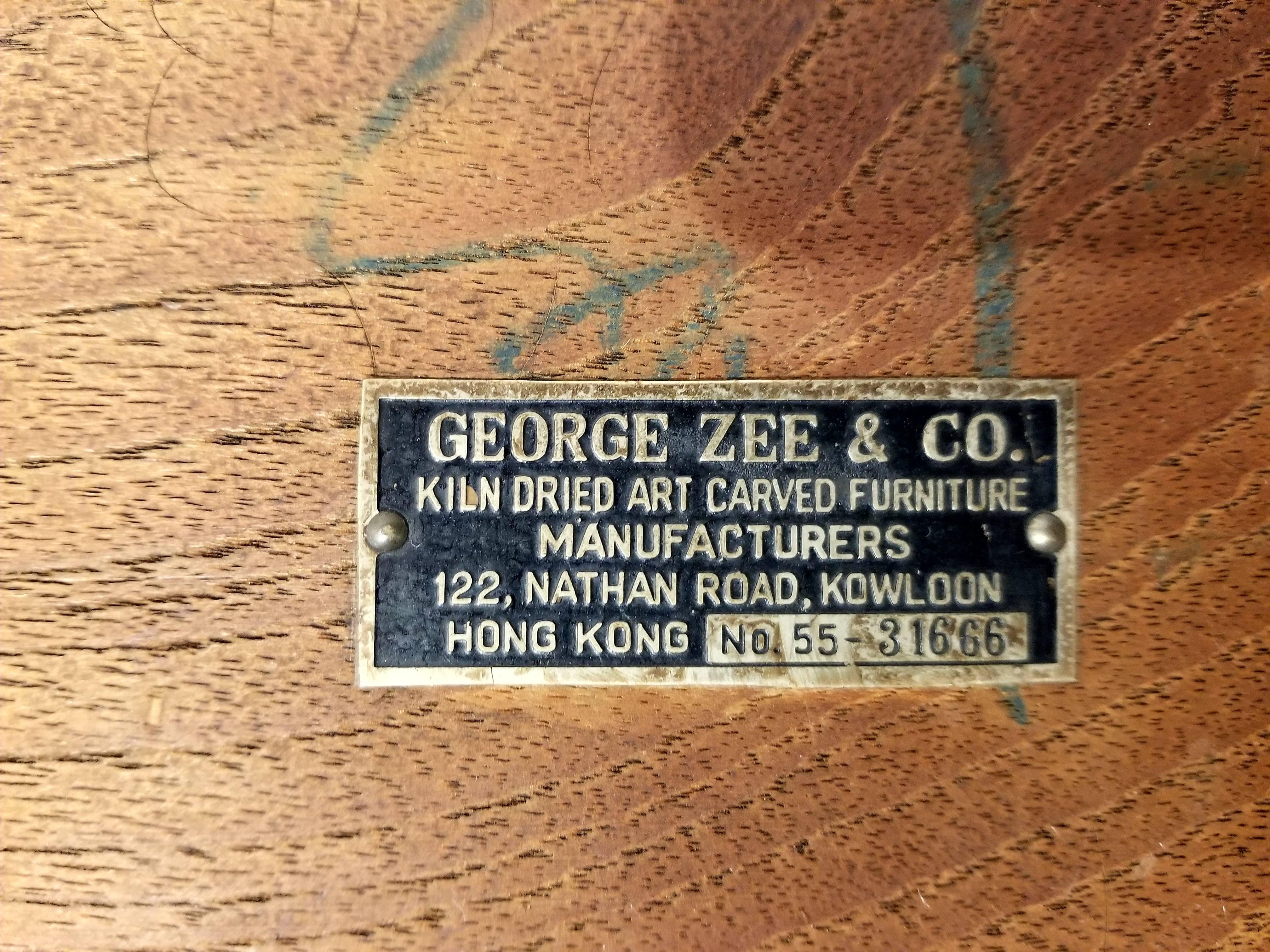 Carved Chinese Nesting End Tables by George Zee at 1stDibs | george zee ...