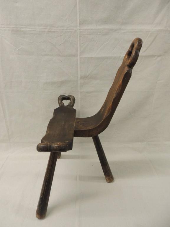 Vintage Primitive African “Birthing” Chair at 1stDibs | antique ...