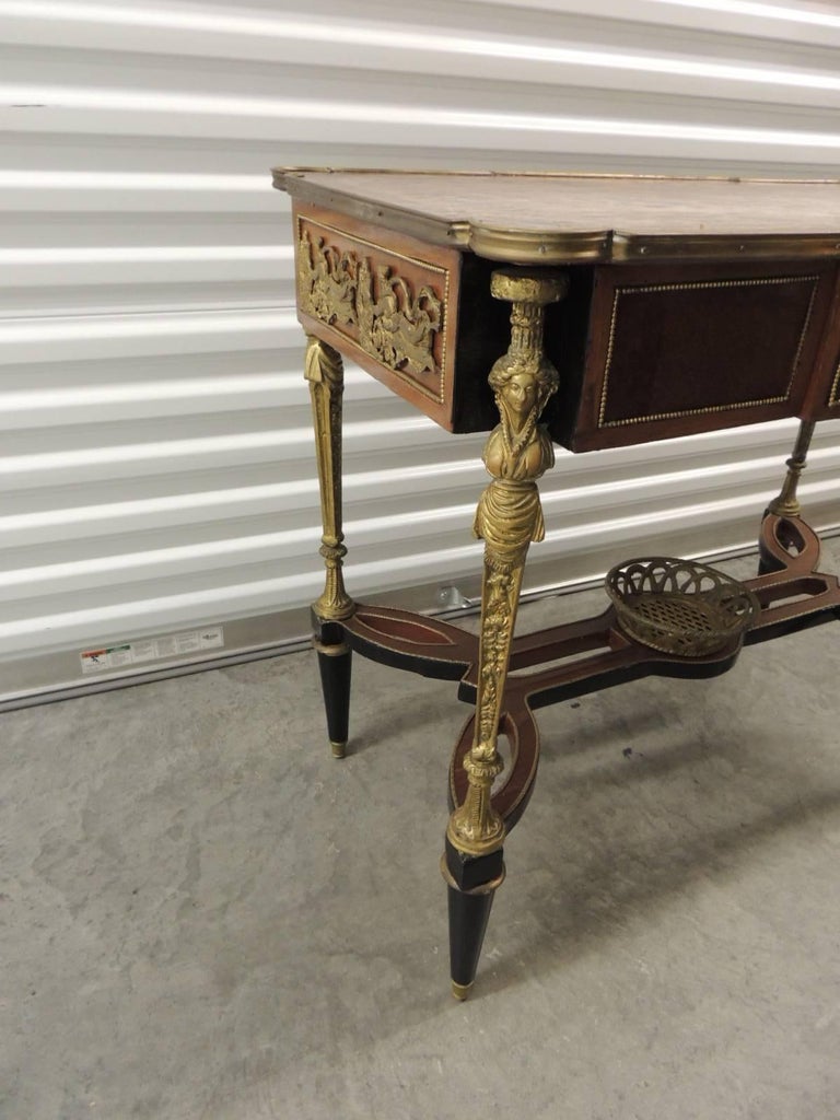 Reproduction of Louis XVI Style Center Table at 1stDibs | louis xvi ...