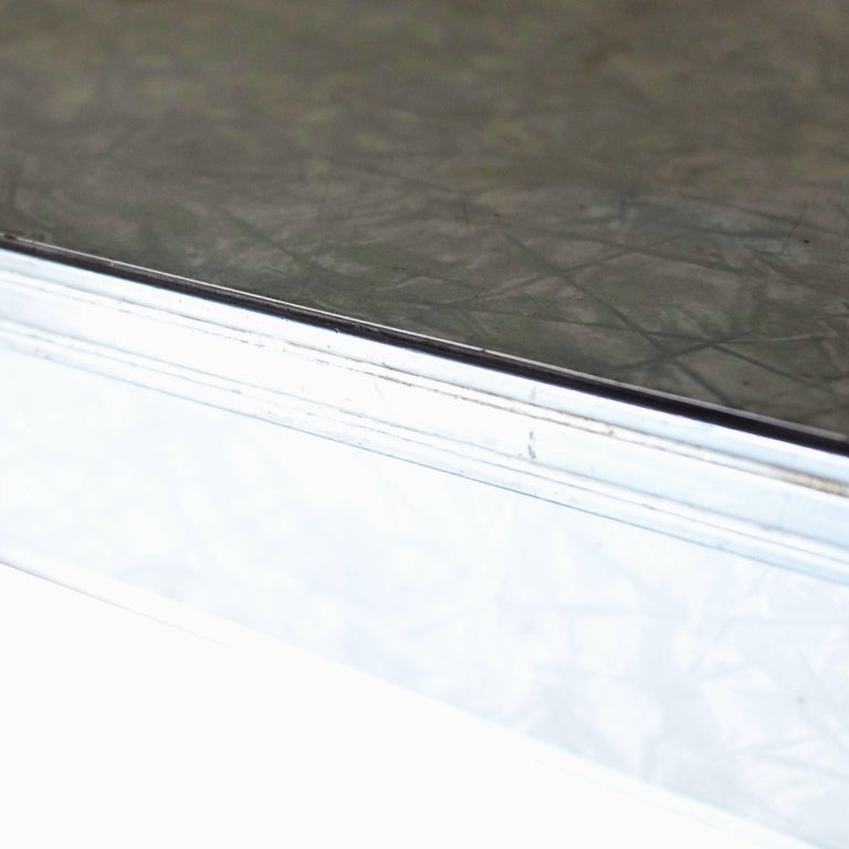 Mid-Century Formica Kitchen Dining Table with Chrome Legs at 1stDibs