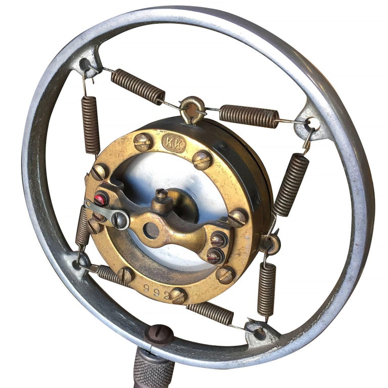 Double Button Carbon Microphone by Universal with Stand at 1stDibs ...