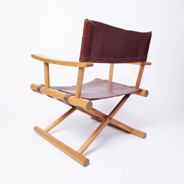 Leather Director's Chair by Sune Lindström For Sale at 1stDibs ...