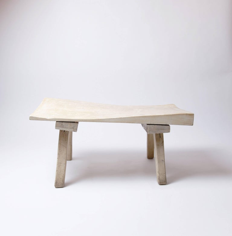 Antique Elm Pig Bench at 1stDibs