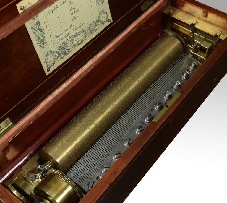 Cylinder Musical Box by Lecoultre Freres at 1stDibs