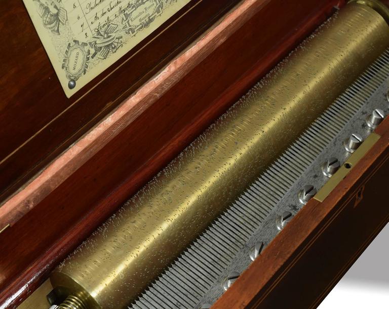 Cylinder Musical Box by Lecoultre Freres at 1stDibs