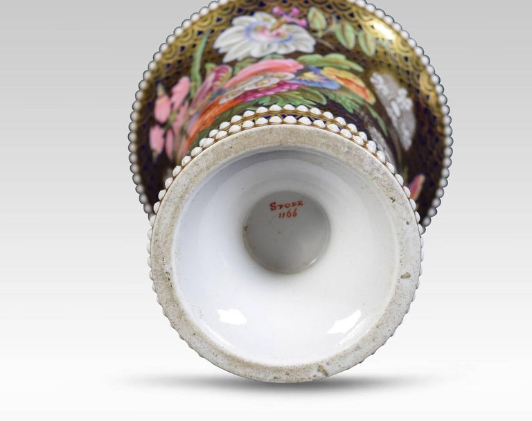 Regency Period Spode Porcelain Spill Vase at 1stDibs