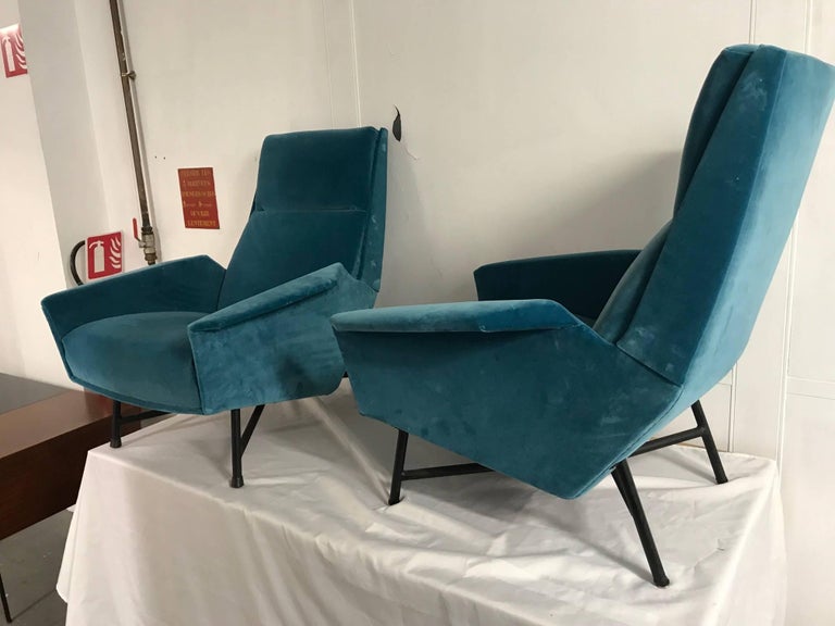 Pair of Armchairs by Claude Delor For Sale at 1stDibs