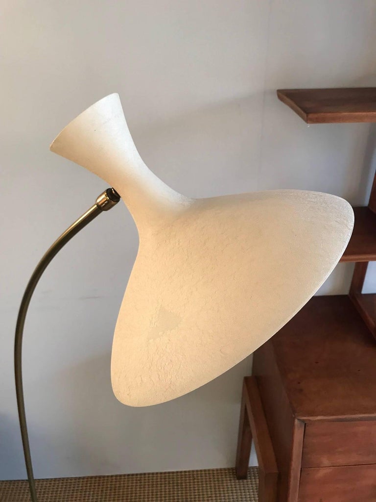 Floor lamp by Louis Kalff For Sale at 1stDibs