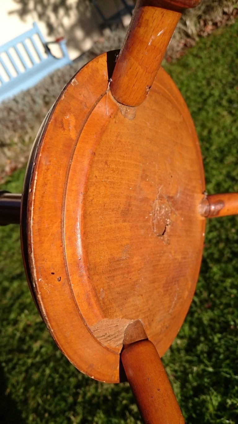 19th Century Victorian Period Simulated Bamboo Towel Rail / Linen Rail ...