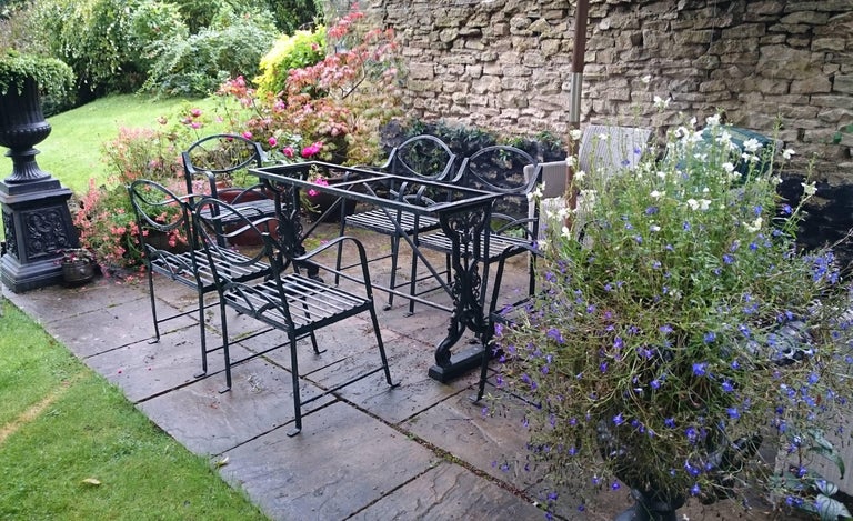 19th Century Victorian Cast Iron Antique Table Base at 1stDibs