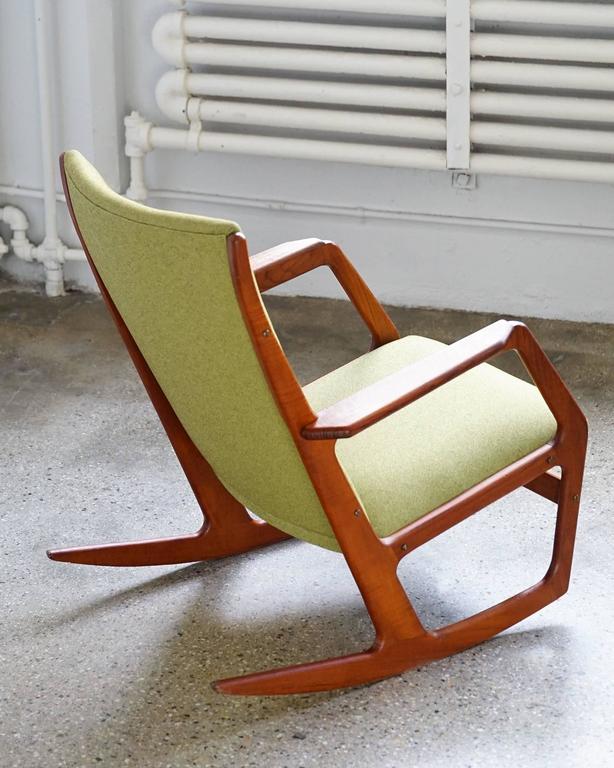 Model 100 Rocking Chair by Holger Georg Jensen at 1stDibs