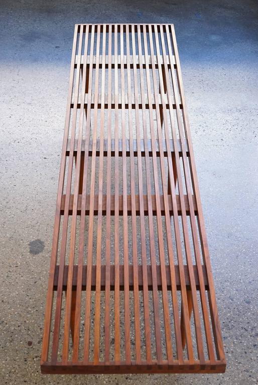 Slatted Bench or Table by Mel Smilow at 1stDibs