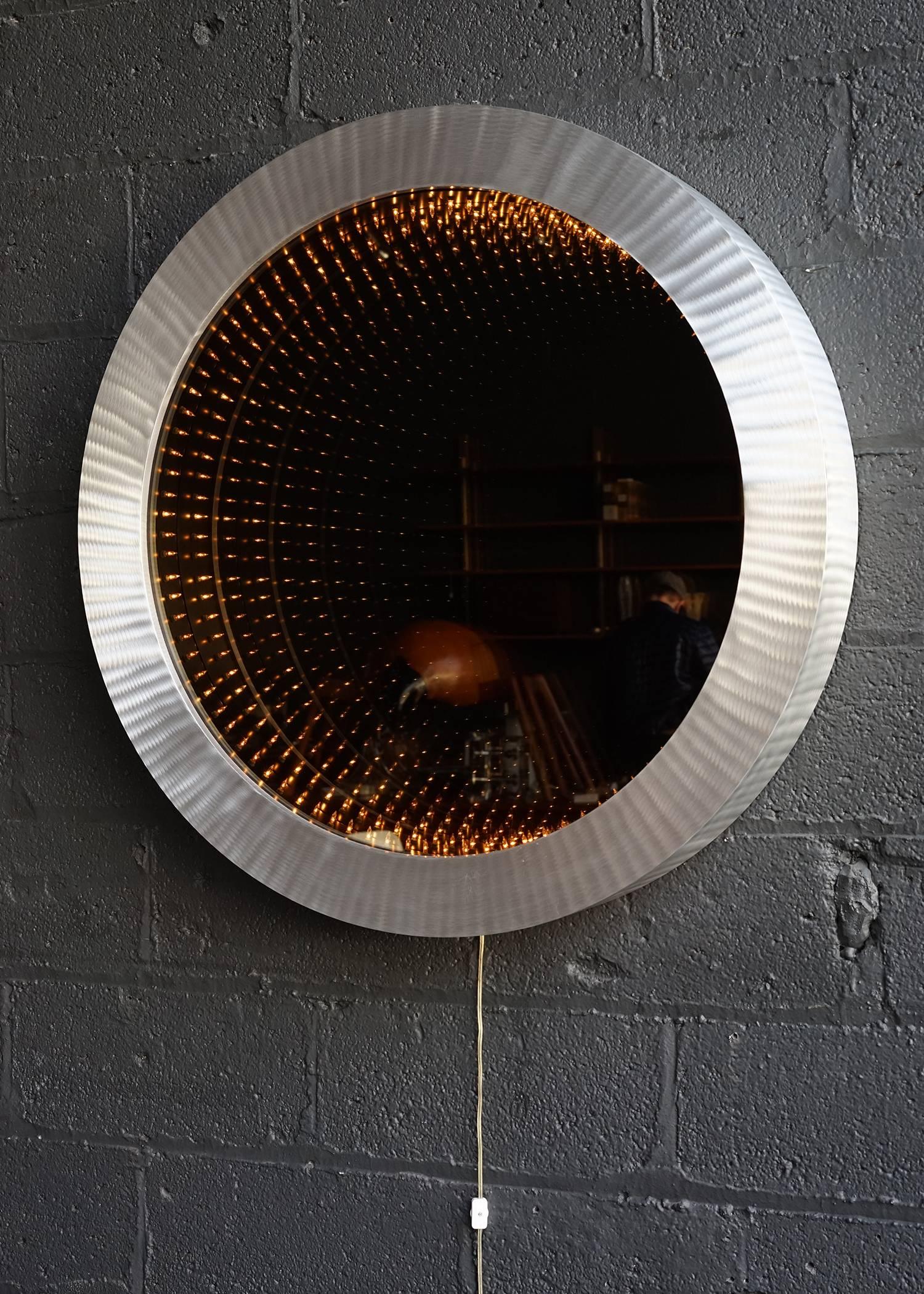 Porthole Infinity Mirror at 1stDibs