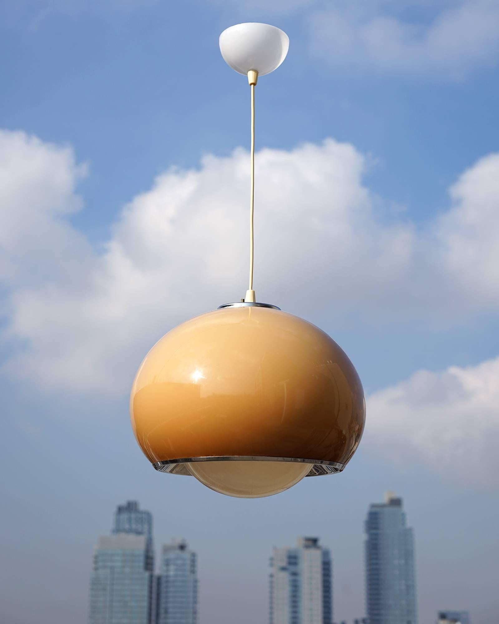 Acrylic Pendant Light by Harvey Guzzini at 1stDibs