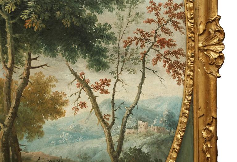 Italian 18th Century Neo-Classical Period Oil on Canvas at 1stDibs
