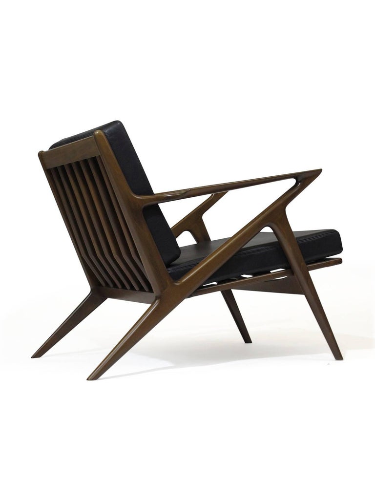 Pair of Midcentury Selig 'Z' Lounge Chairs by Poul Jensen For Sale at ...