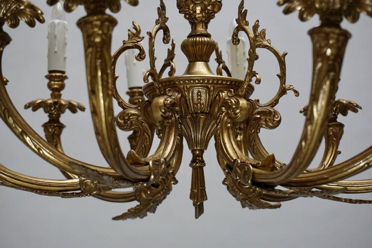 Bronze Chandelier For Sale at 1stDibs