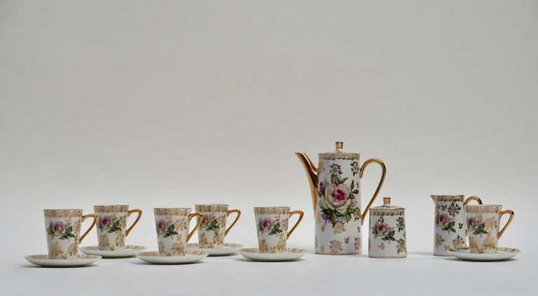 Porcelain Tea and Coffee Service, circa 1950 at 1stDibs