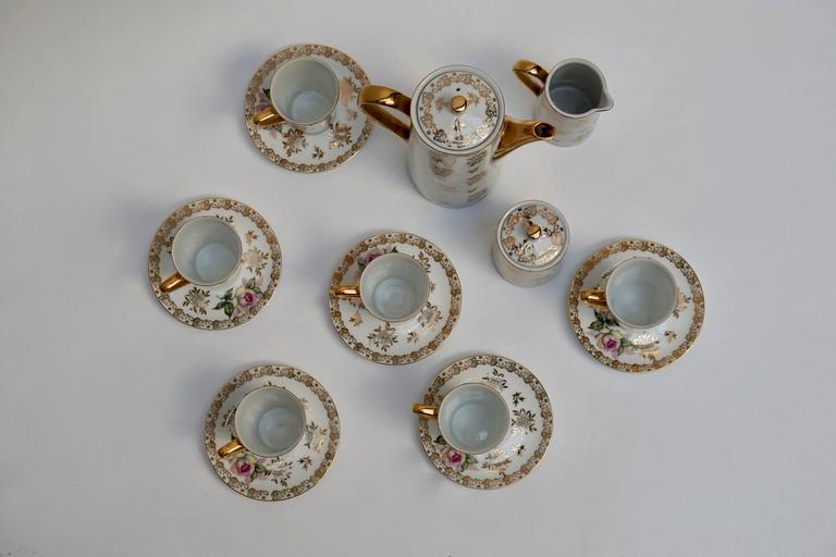 Porcelain Tea and Coffee Service, circa 1950 at 1stDibs