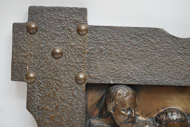 "The Last Supper" Copper Relief at 1stdibs