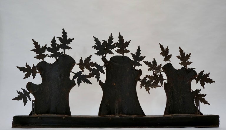 Midcentury Brutalist Tree Sculpture For Sale at 1stDibs