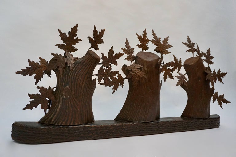 Midcentury Brutalist Tree Sculpture For Sale at 1stDibs
