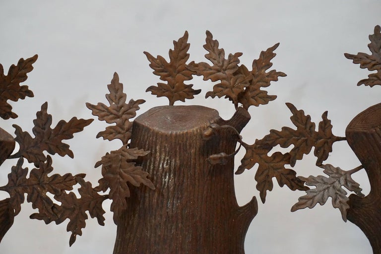 Midcentury Brutalist Tree Sculpture For Sale at 1stDibs