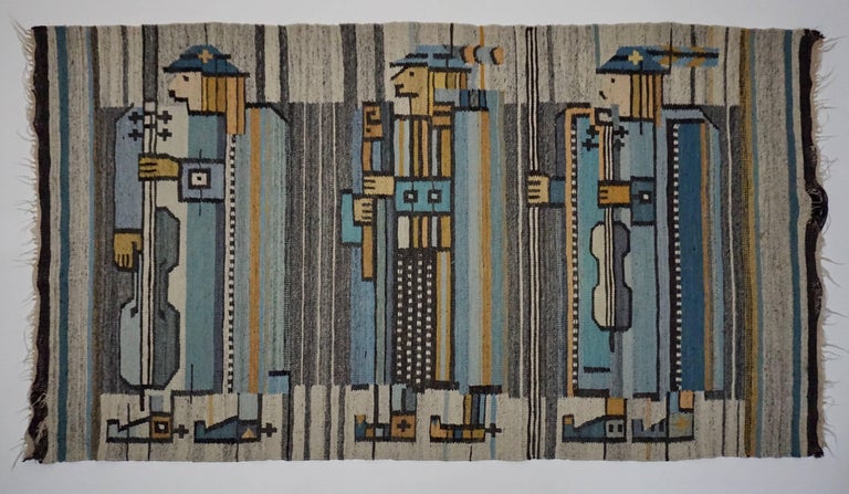 Tapestry with Musicians at 1stDibs