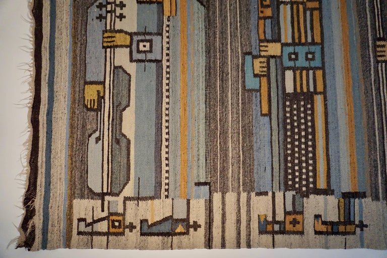 Tapestry with Musicians at 1stDibs