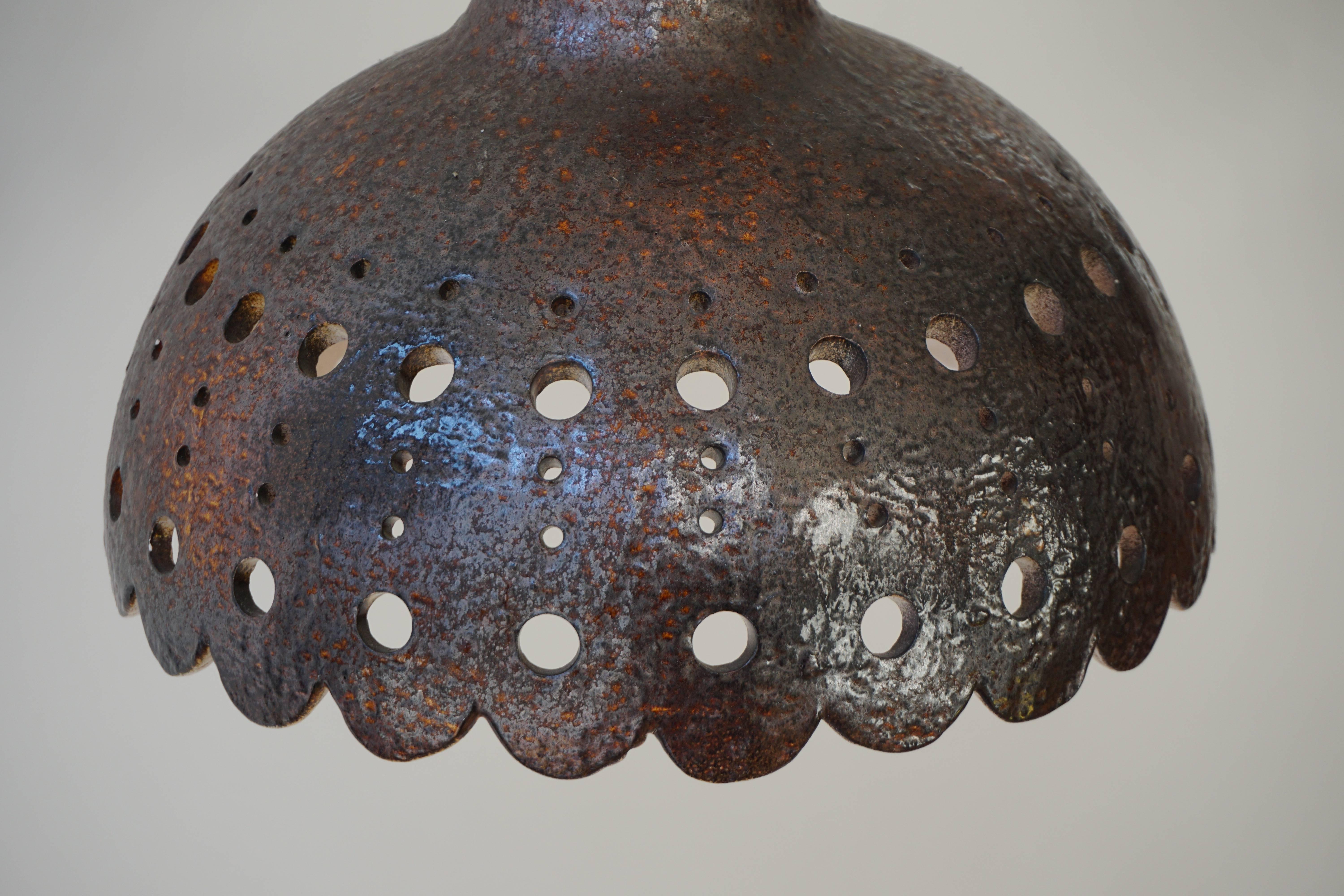 Ceramic Pendant Light at 1stDibs