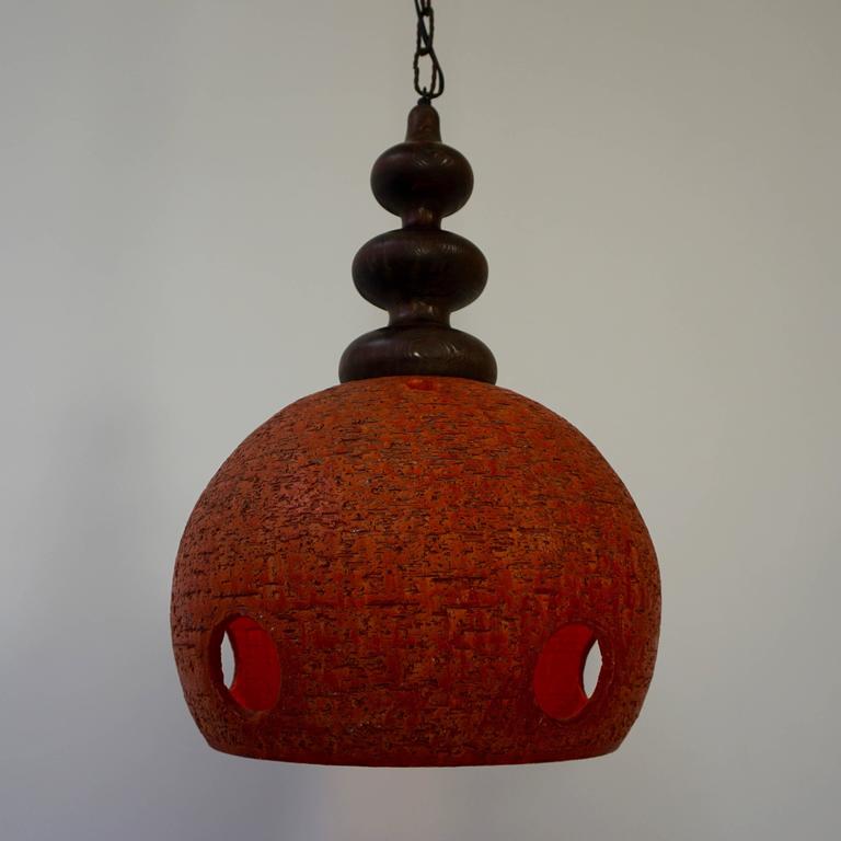 Ceramic Pendant Light at 1stDibs