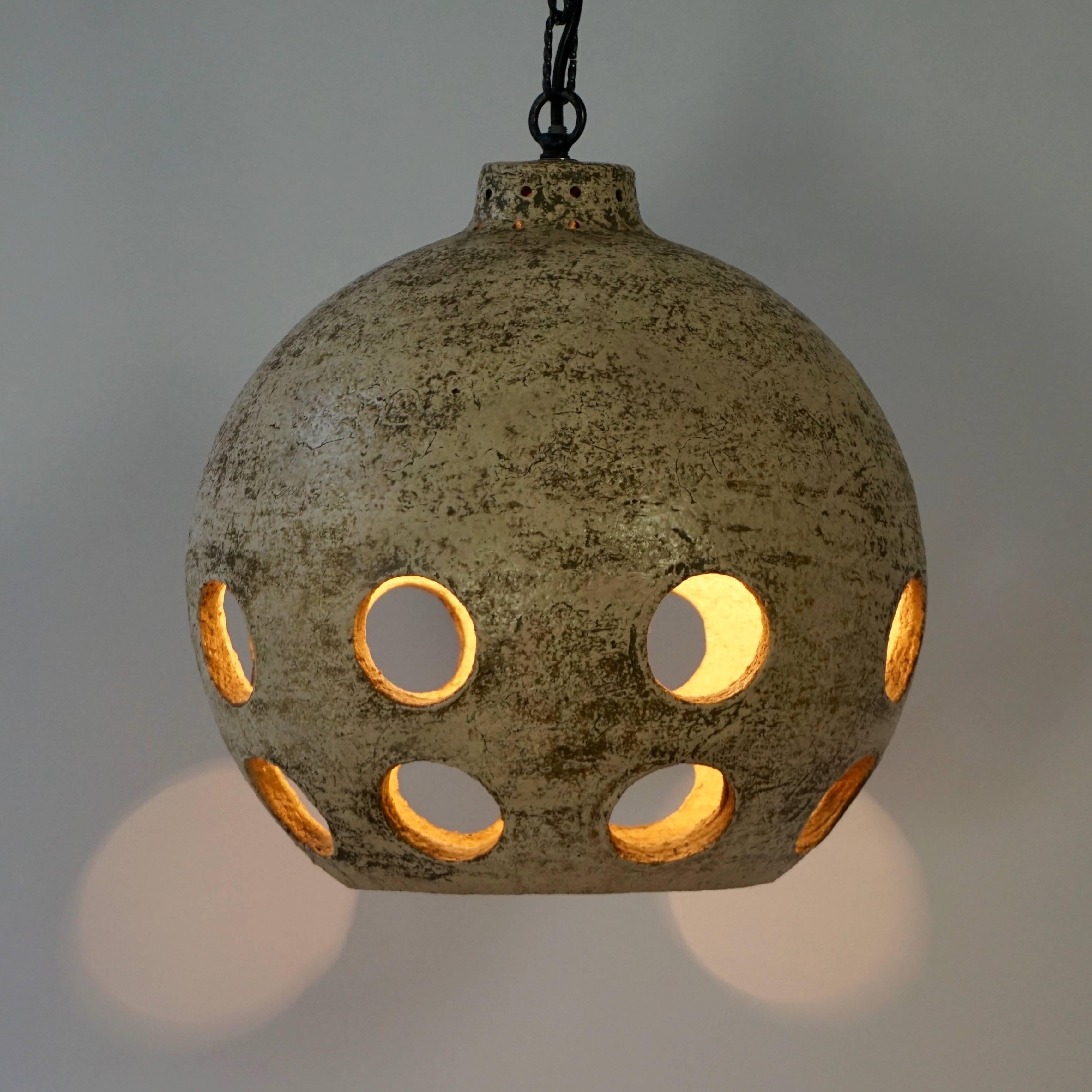 Ceramic Pendant Light at 1stDibs