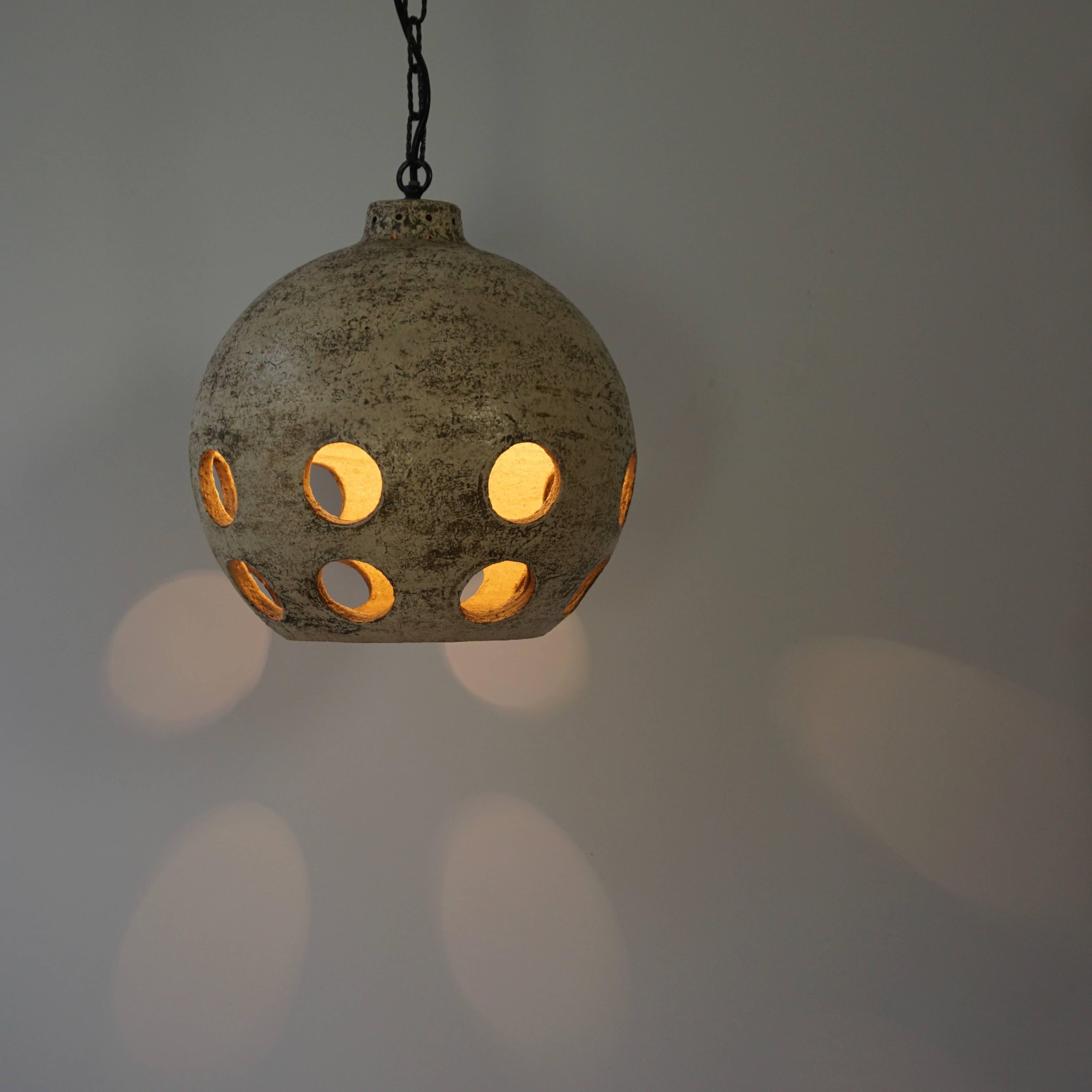 Ceramic Pendant Light at 1stDibs