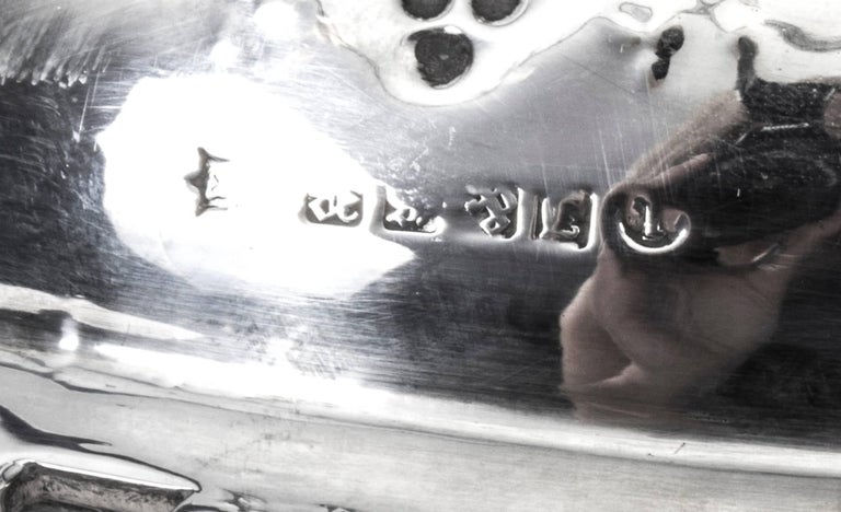 19th Century Victorian Silver Plated Fruit Basket John Figg, London at ...