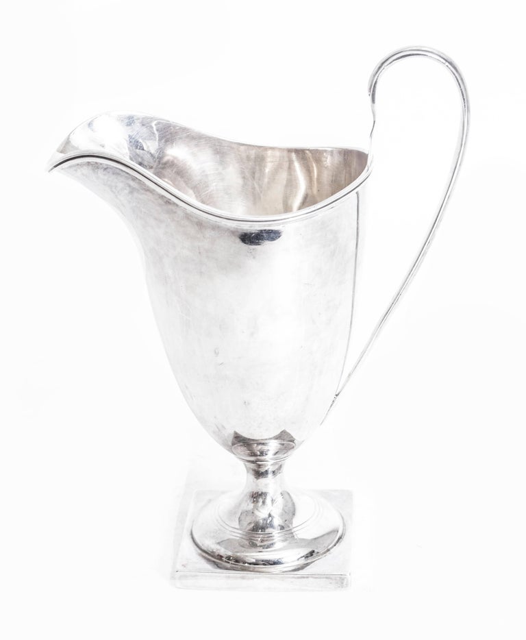 Antique Edwardian Silver Cream Jug Chester, 1906 at 1stDibs