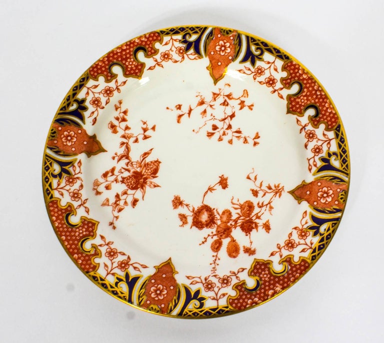 Early 20th Century Royal Crown Derby Porcelain Imari Pattern Tea Set at ...