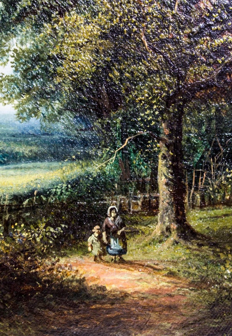 19th Century Pair of Oil Paintings Edwin Buttery at 1stDibs