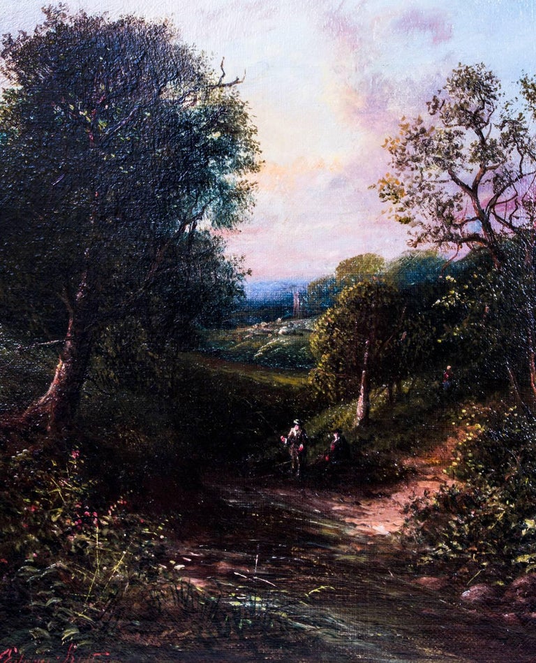 19th Century Pair of Oil Paintings Edwin Buttery at 1stDibs