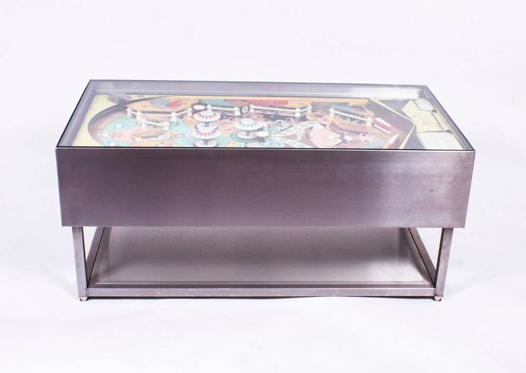 Vintage "Trail Drive" Pin Ball Machine Coffee Table at 1stDibs
