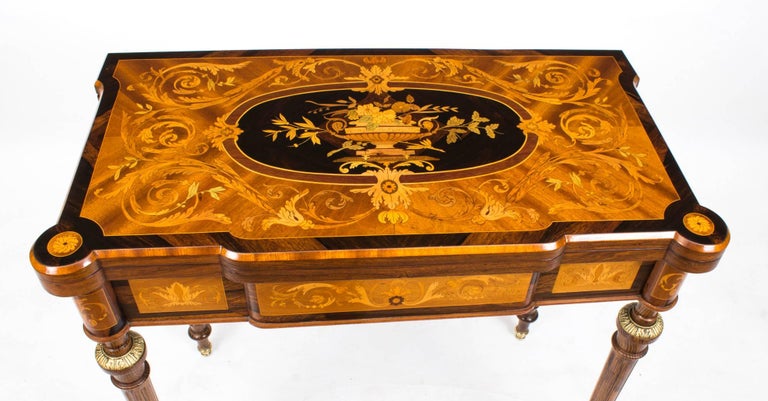 19th Century French Marquetry Card Games Table at 1stDibs