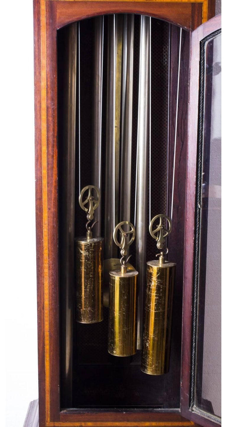 Antique Late Victorian English 5 Tube Musical Longcase Clock 19th ...